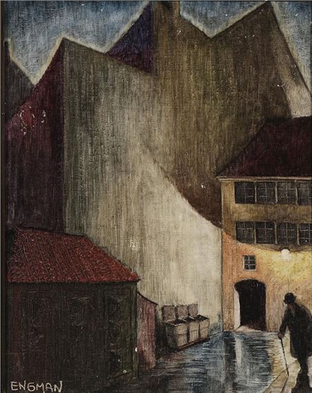 Harald Rudyard Engman | Town | MutualArt