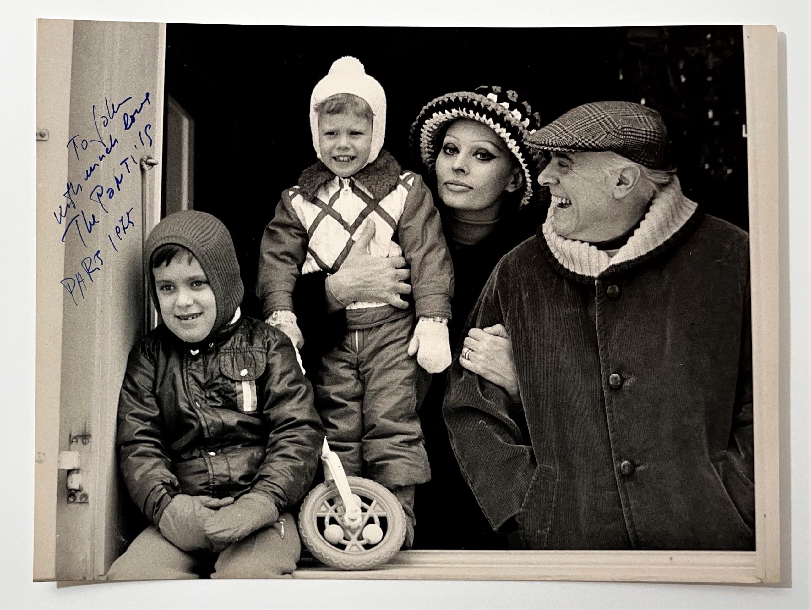 Tazio Secchiaroli | The Ponti Family (1975) | MutualArt