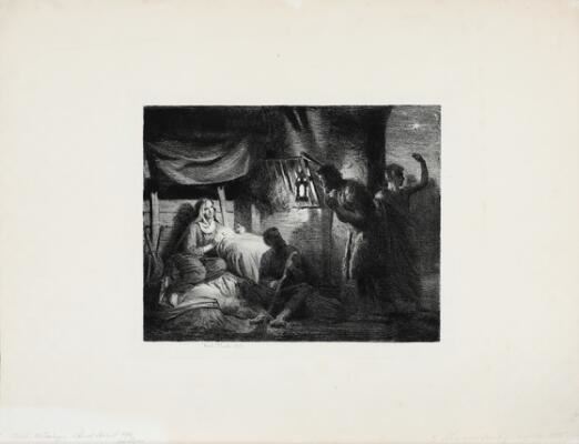 Carl Bloch | The birth of Christ (1881) | MutualArt