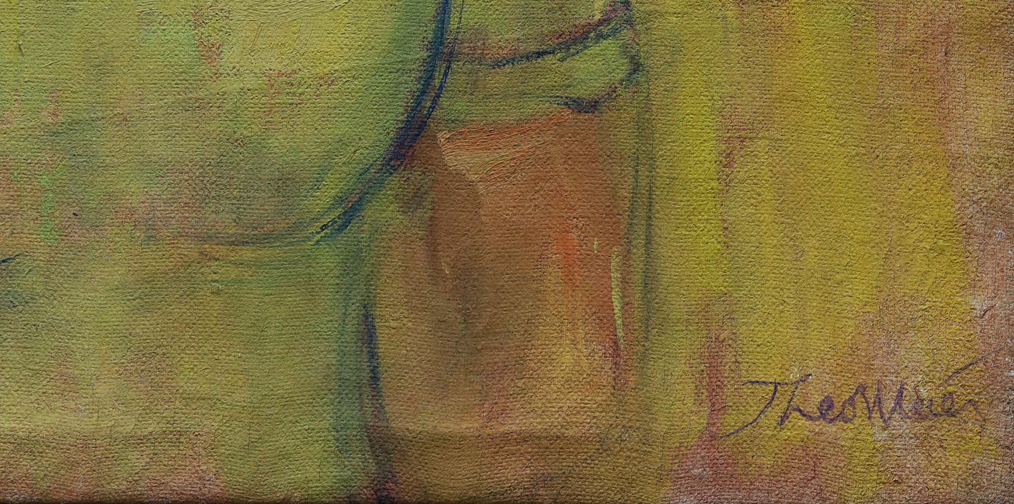 Theo Meier | Portrait of Bang in a Yellow Dress (Bang was the First ...