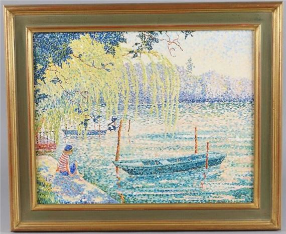 Yvonne Canu | The Oise at Vauréal | MutualArt