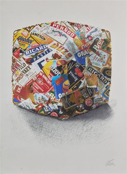 César Baldaccini | Compression Pernod Ricard. (1990) | MutualArt