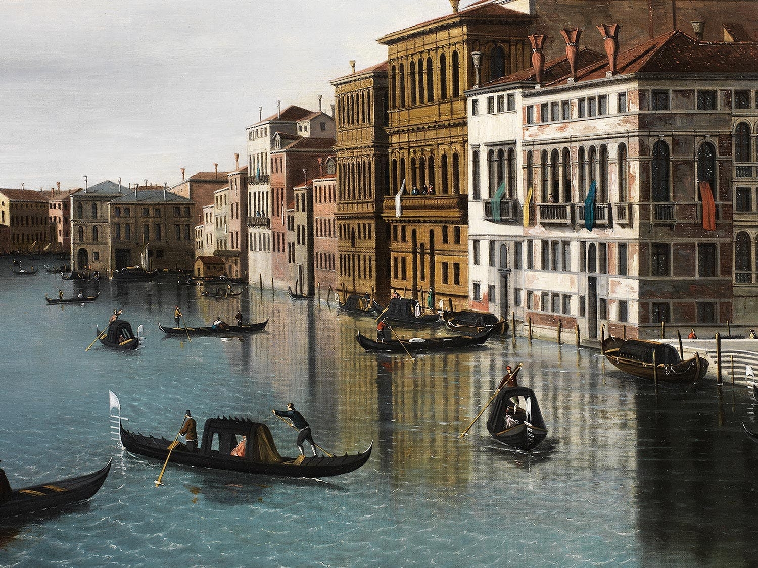 William James | VEDUTE MIT DEM CANAL GRANDE MIT SAN STAE | MutualArt