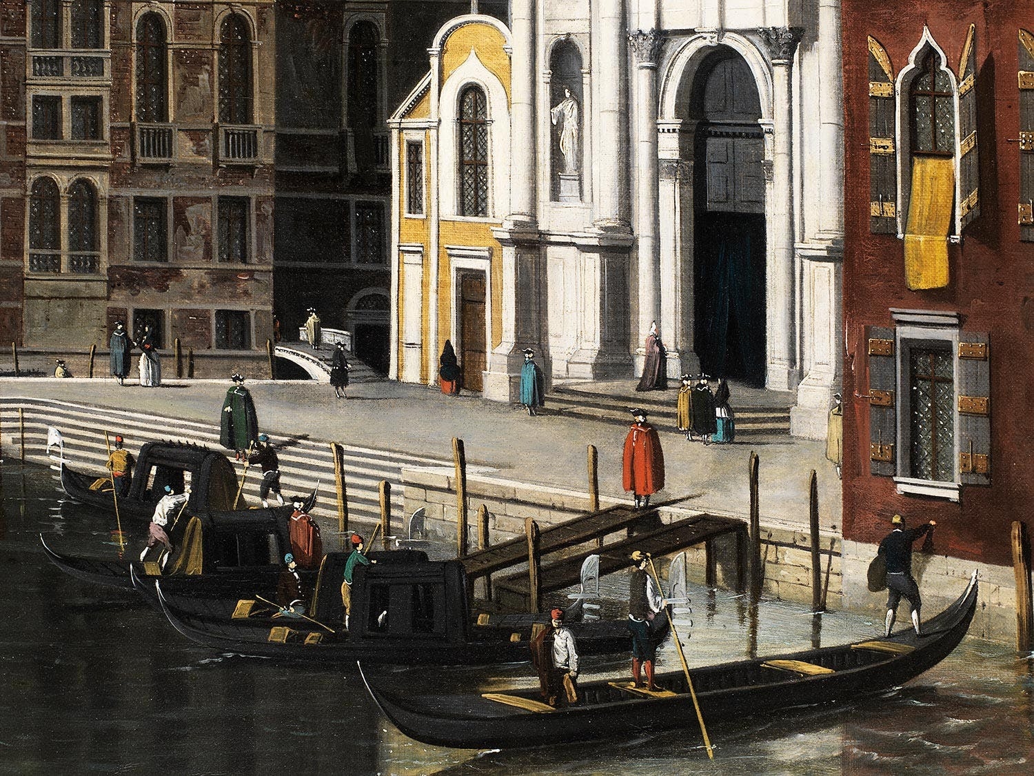William James | VEDUTE MIT DEM CANAL GRANDE MIT SAN STAE | MutualArt