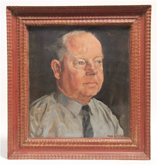 Paul Lucien Dessau | A head-&-shoulders portrait of a gentleman | MutualArt