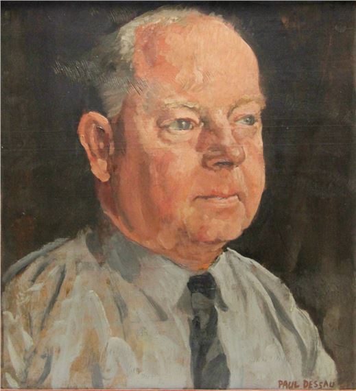 Paul Lucien Dessau | A head-&-shoulders portrait of a gentleman | MutualArt