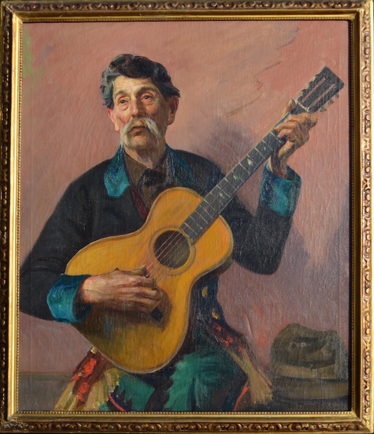 Arthur Hazard | The guitar player (1925) | MutualArt