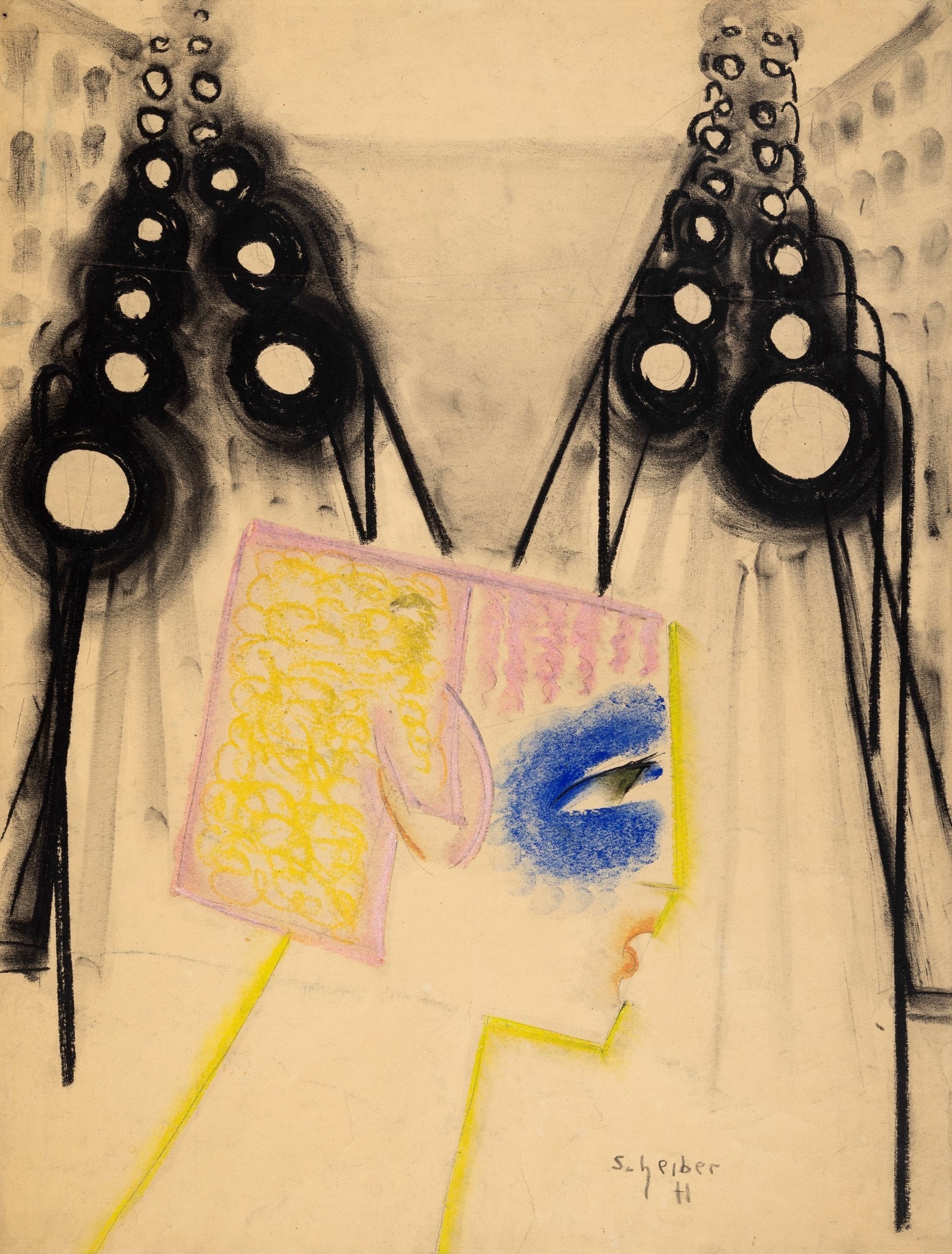 Hugó Scheiber | Woman on the street | MutualArt