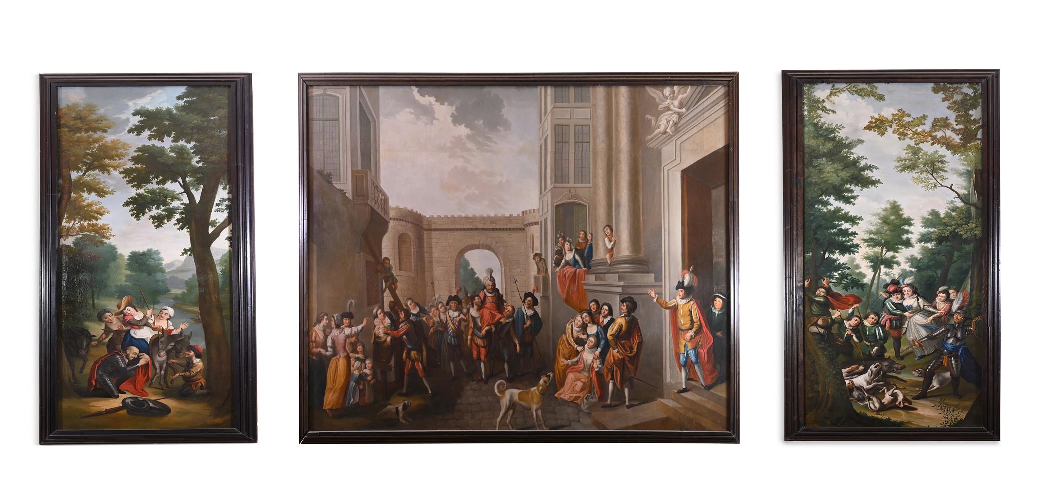 Charles-Antoine Coypel | AFTER CHARLES COYPEL THREE SCENES FROM DON ...