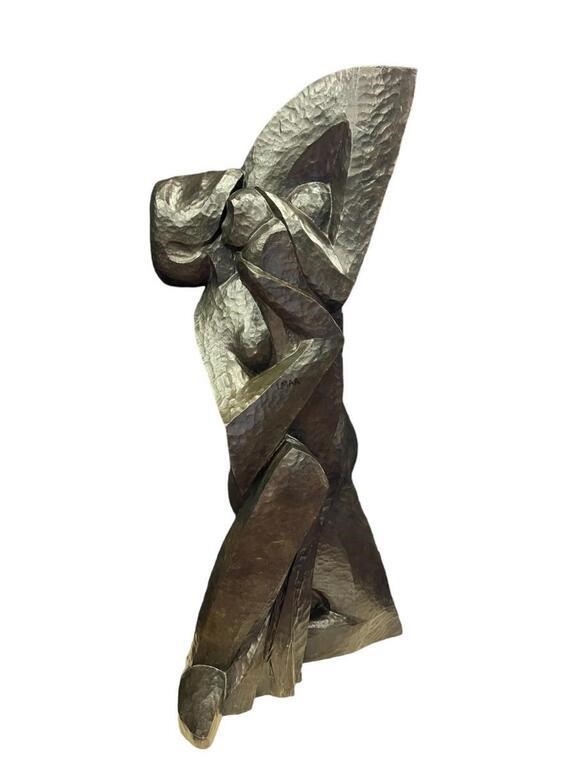 Ferdinand Parpan | FERDINAND PARPAN BRONZE MOTHER AND CHILD. | MutualArt