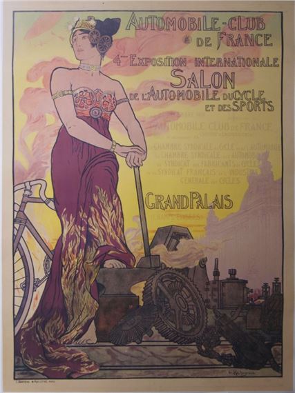 George Rochegrosse | Poster for the double victory of the Richard ...