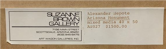 Alexander Nepote | Arizona Monument | MutualArt