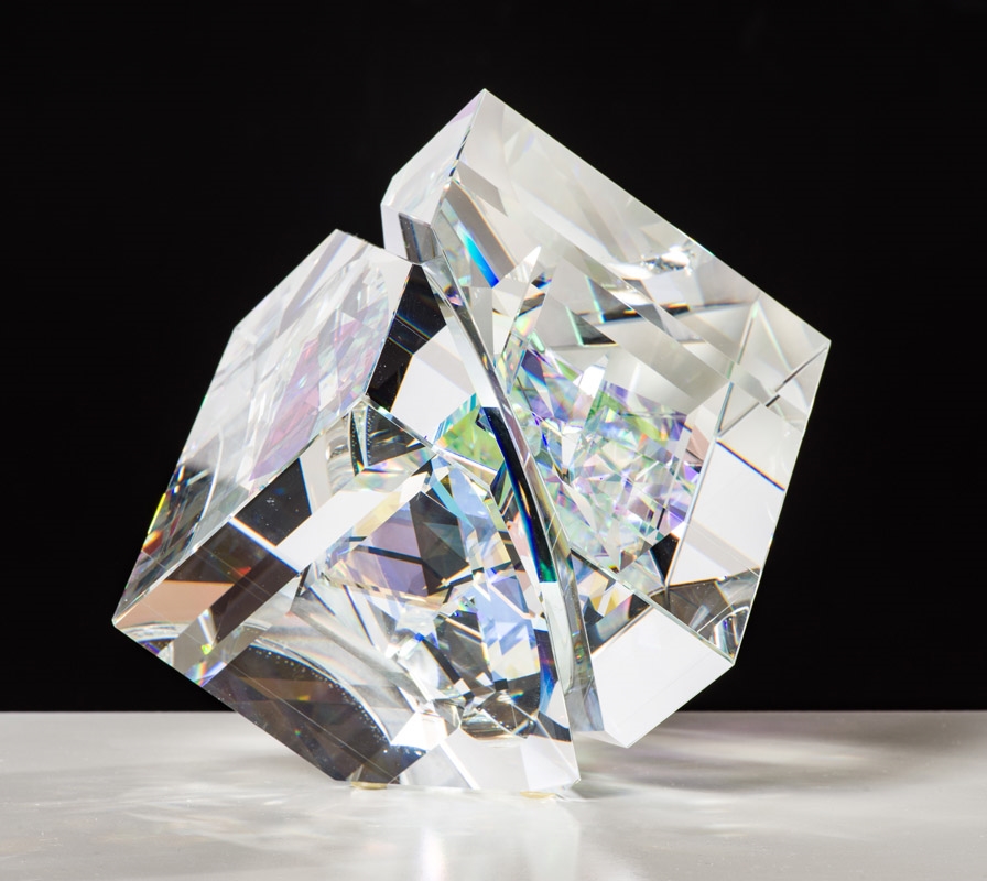 Toland Peter Sand | Cube, from the Transaxis Dichroicube Series (1998 ...