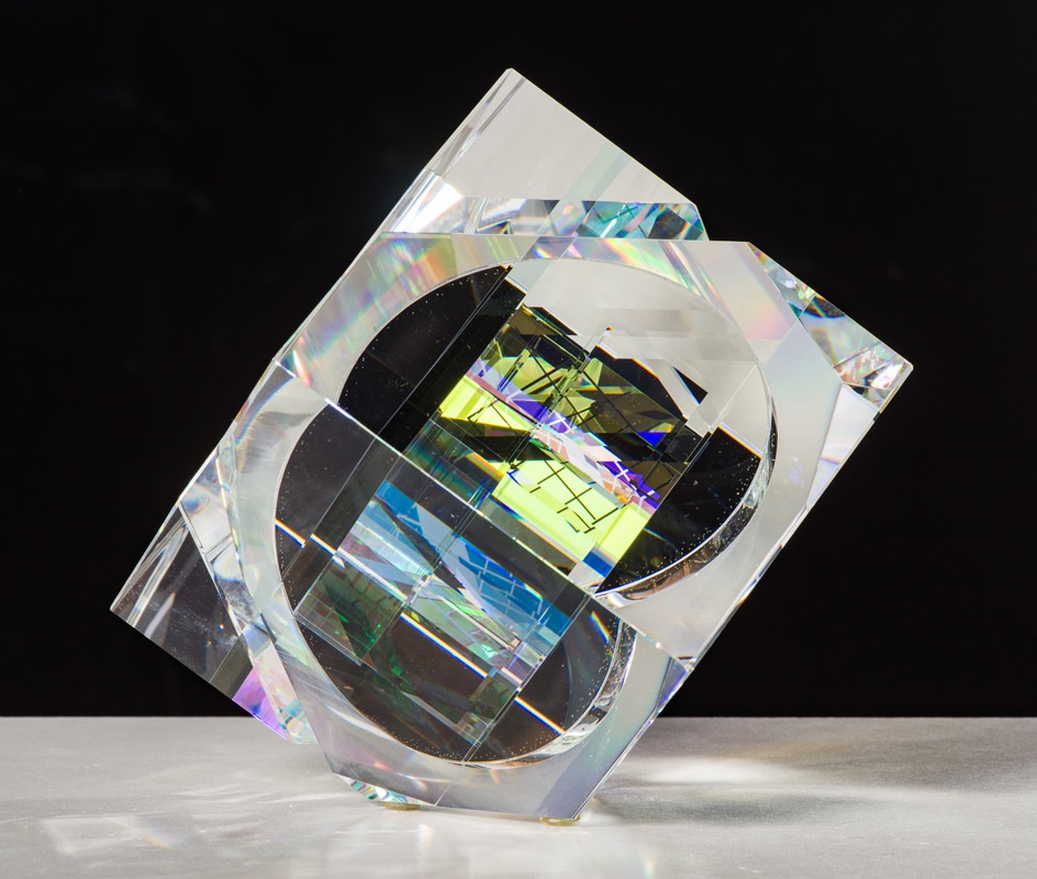 Toland Peter Sand | Cube, from the Transaxis Dichroicube Series (1998 ...