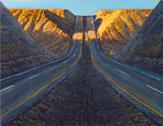 Woody Gwyn | Two Lane Roadway (2005) | MutualArt