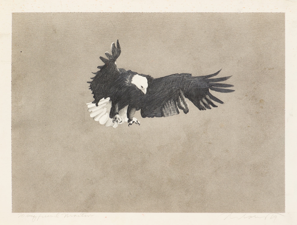Mel Ramos | Study for Bald Eagle (1969) | MutualArt