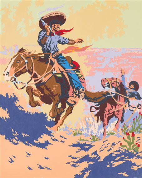 William Schenck | After Pruett Carter's 'The Escape' (1984) | MutualArt