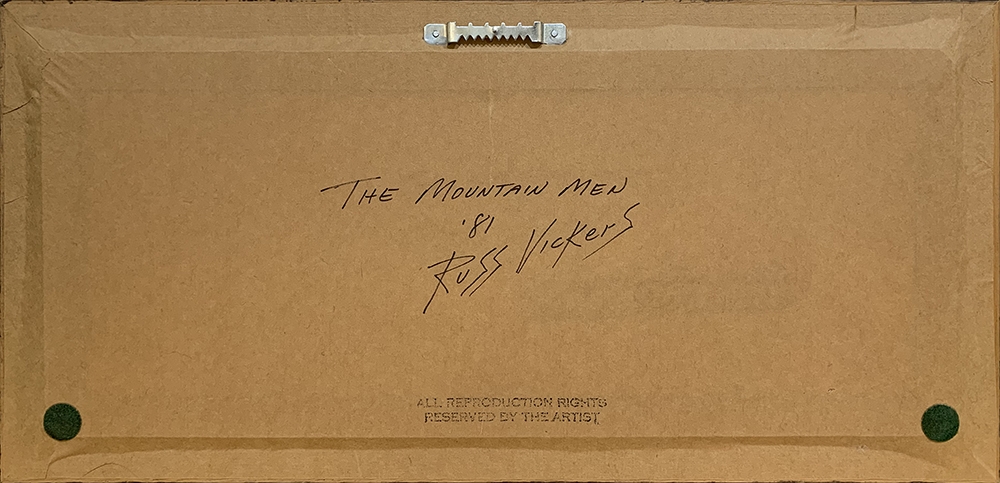 Russ Vickers | The Mountain Men (1981) | MutualArt