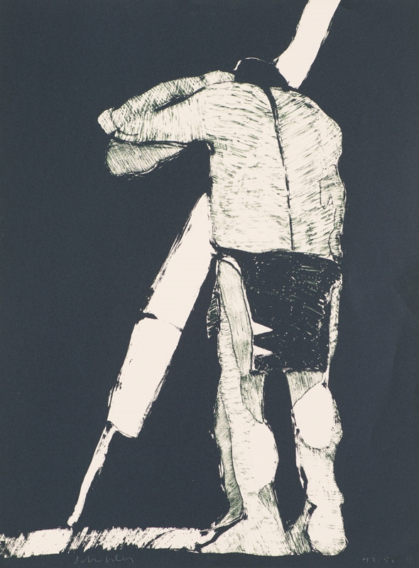 Fritz Scholder | The Odyssey #2 (First State) (76-663a) (1976) | MutualArt