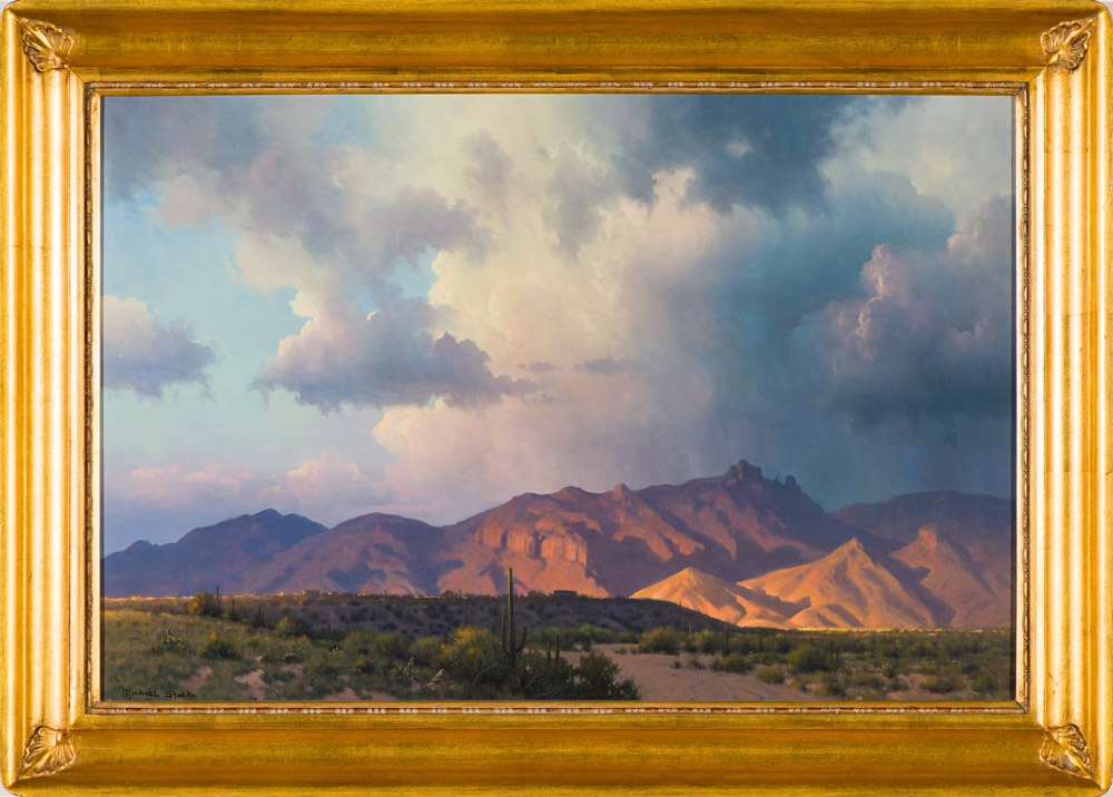 Michael Stack | Evening Sun and Rain (1991) | MutualArt