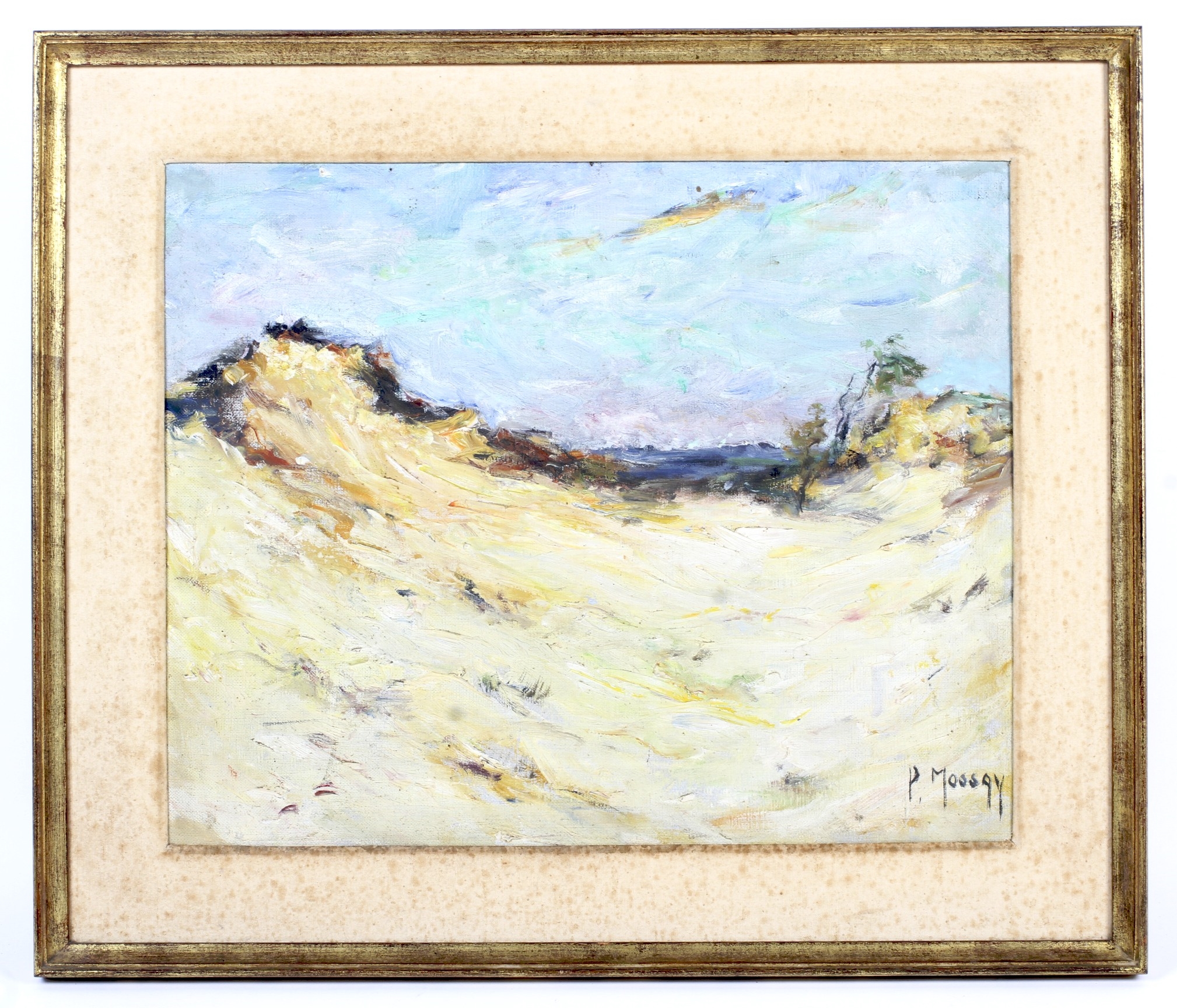 Pieter Mossay | A Belgium Sand Dune Seascape | MutualArt