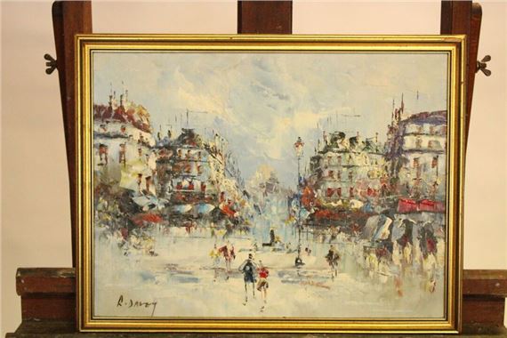 Randall Vernon Davey | City Scene | MutualArt