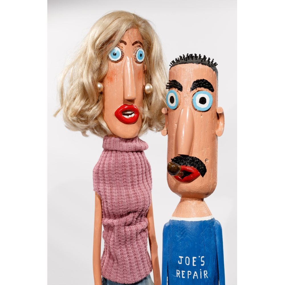 Larry Ballard | Folk Art Figural Sculptures (1994) | MutualArt