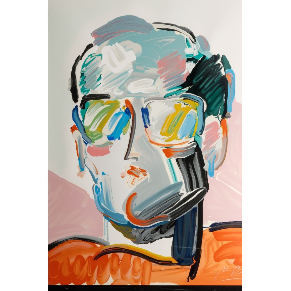 Peter Max | Neo-Man (1990) | MutualArt