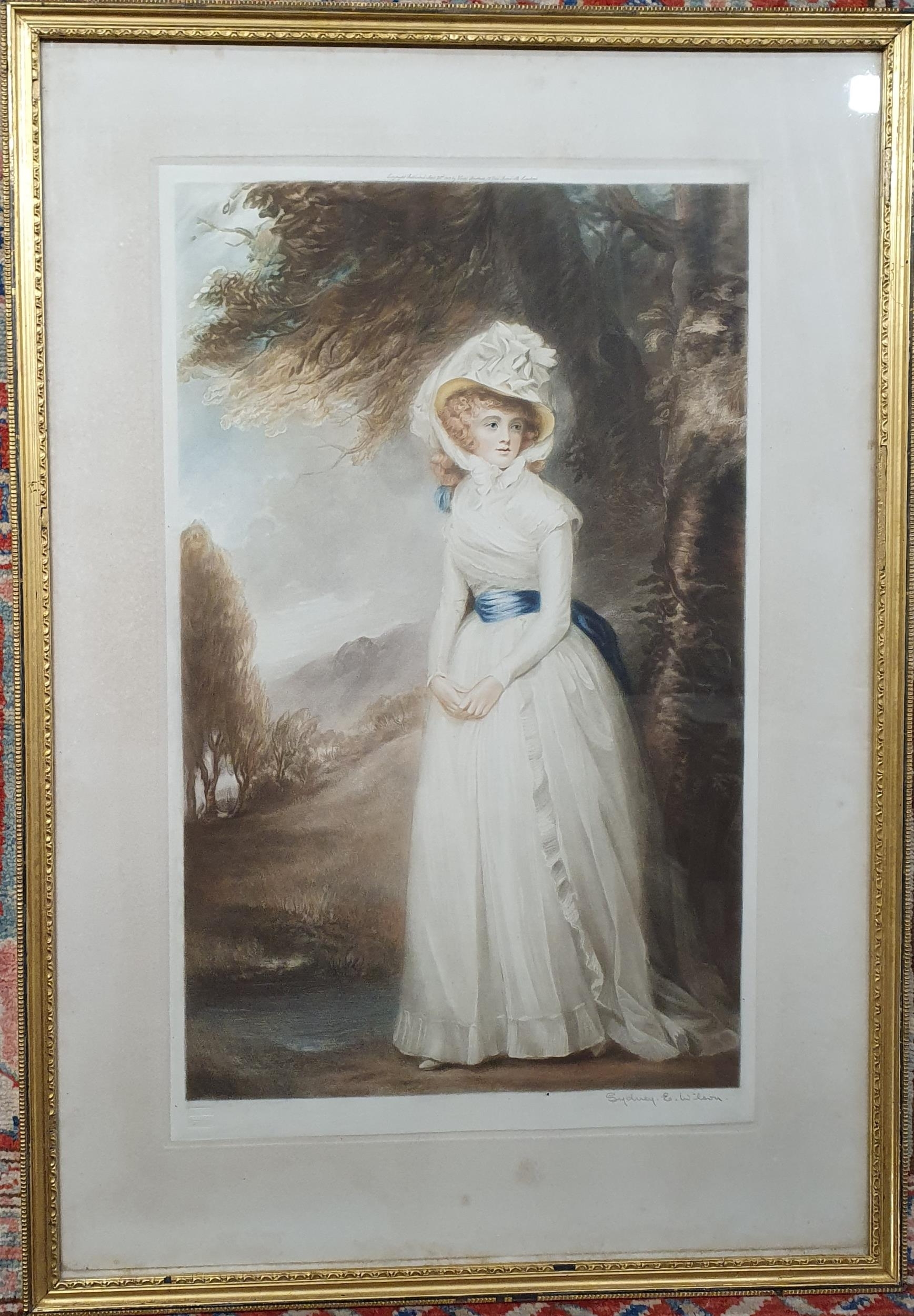 Sydney E. Wilson | A 19th Century Artists proof coloured Engraving of a ...