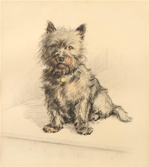 Wardle Arthur | 'Study of a Terrier' | Compare similar artworks | MutualArt