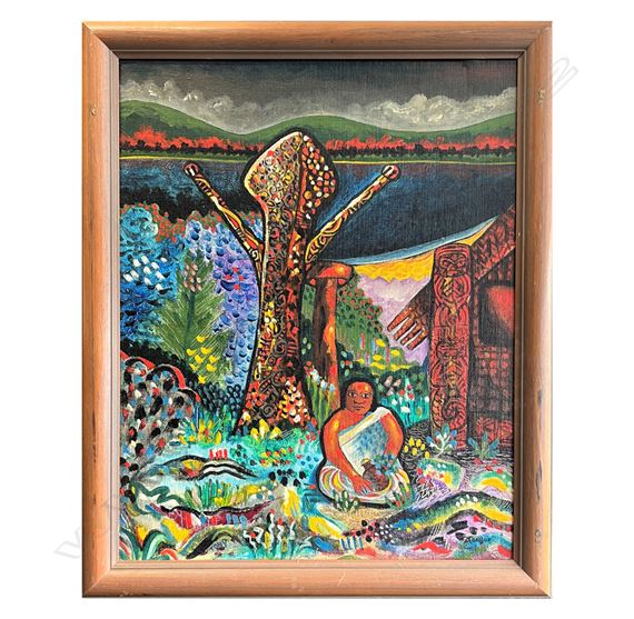 Alan Taylor | 'Otuataua paa - Ihumatau paa' | MutualArt