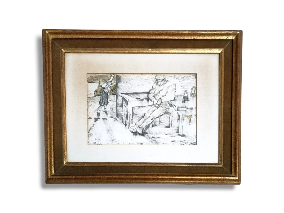 Marcel Gonzalez | Le marin et la bretonne (1970) | MutualArt