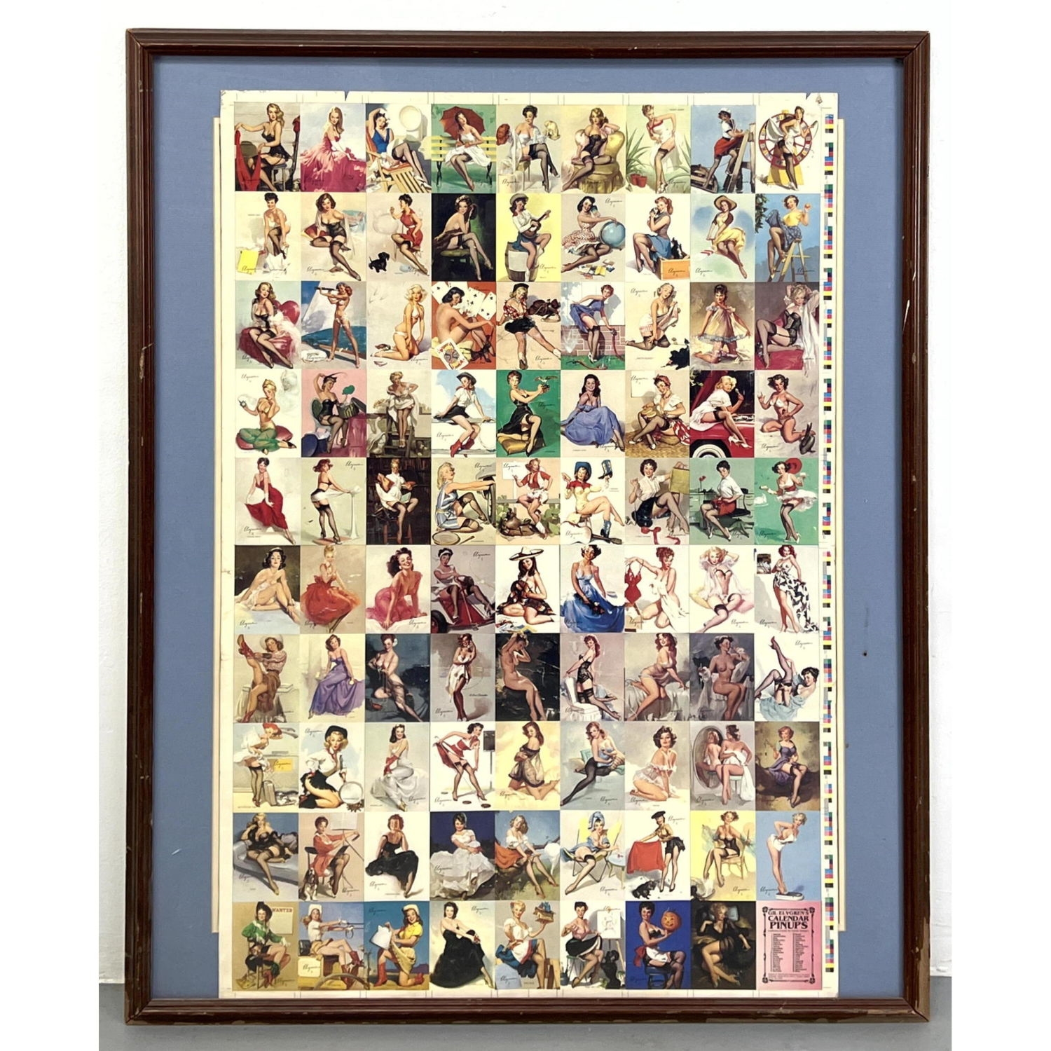 Gil Elvgren | Gil Elvgren Pin Up Girl Art Print, I Must Be Going To ...