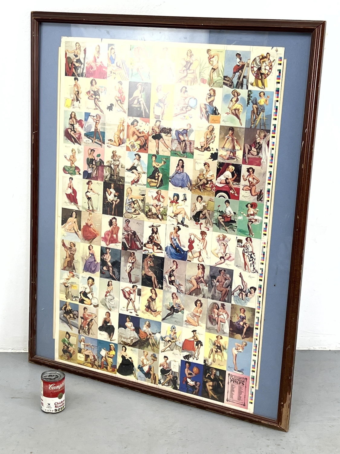 Gil Elvgren | GIL ELVGREN's Calendar Pinups Poster. Montage of Seasonal ...