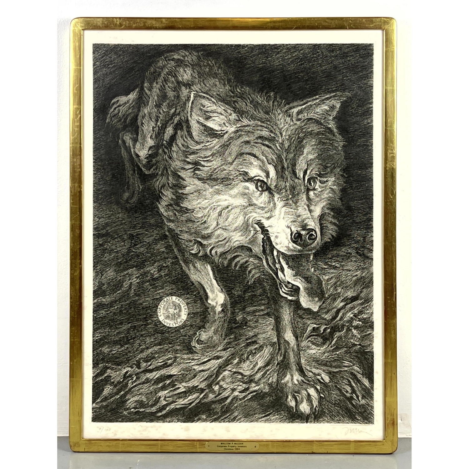 Jacques Jaubert | The wolf is the Logo of Corp | MutualArt