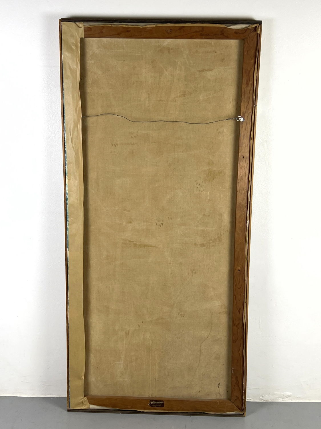 Mohan Samant | Mohan Samant Modernist Abstract Painting on Canvas ...