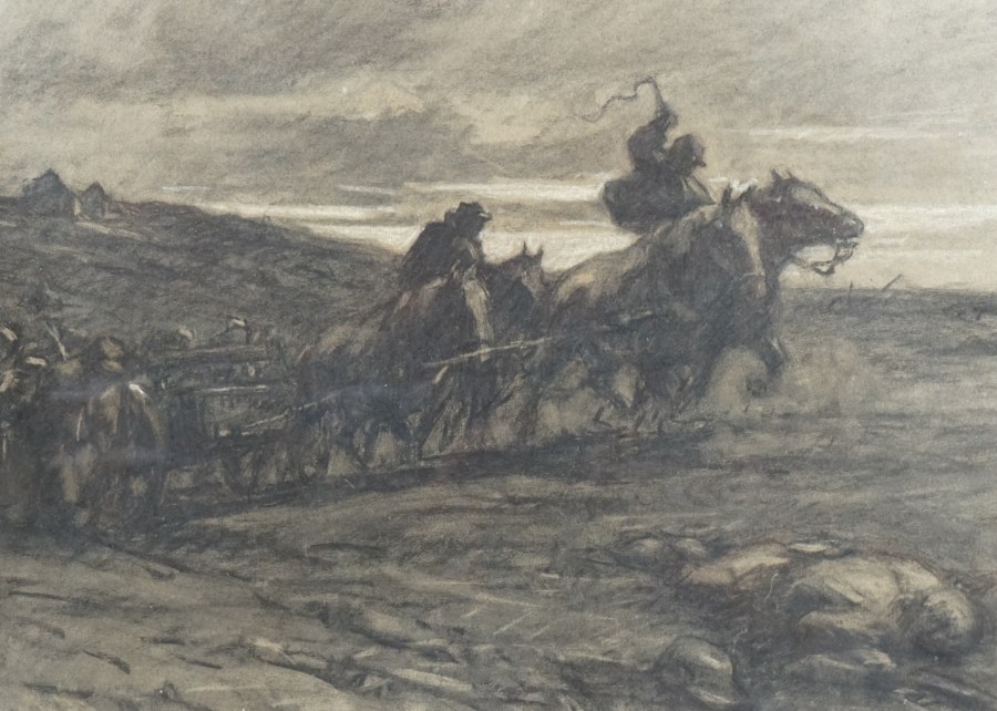 André Prevot-Valeri | Scène de combat | MutualArt