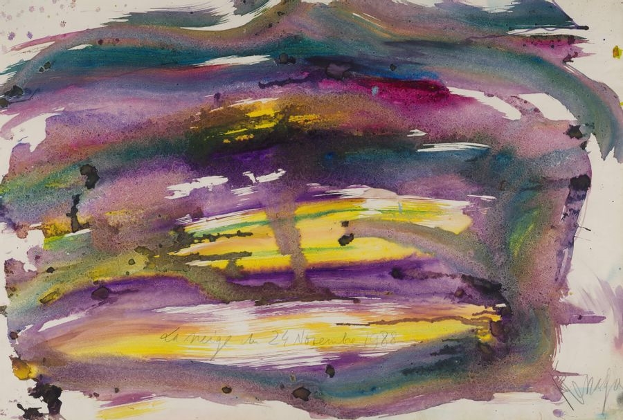 Jean Messagier | The Snow of November (24) | MutualArt