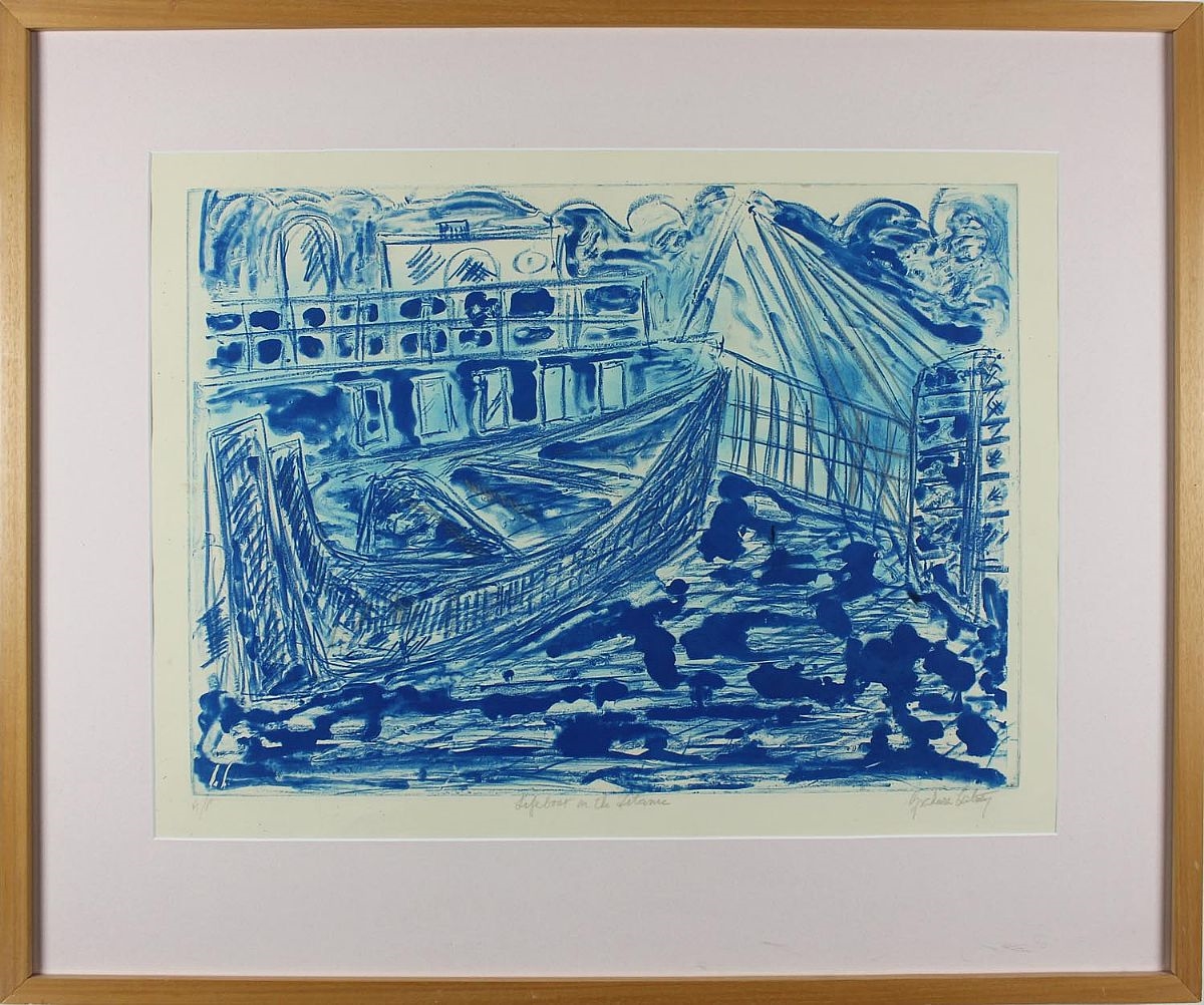 Graham Catney | Lifeboat on the Titanic | MutualArt