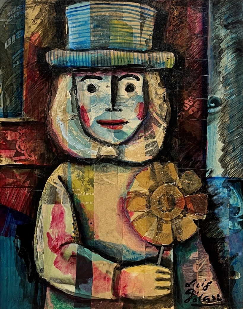 Luis Solari | Marioneta con gran flor | MutualArt
