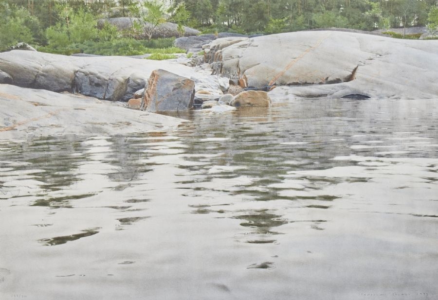 Stanislaw Zoladz | Kust med klippor | MutualArt