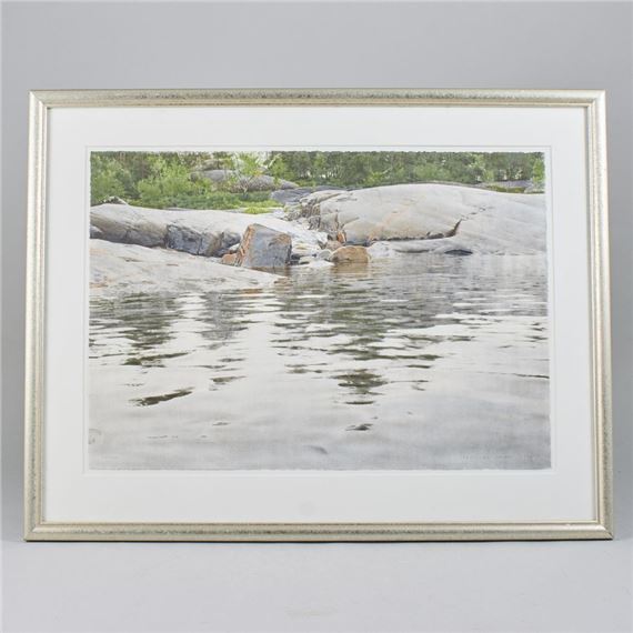 Stanislaw Zoladz | Kust med klippor | MutualArt