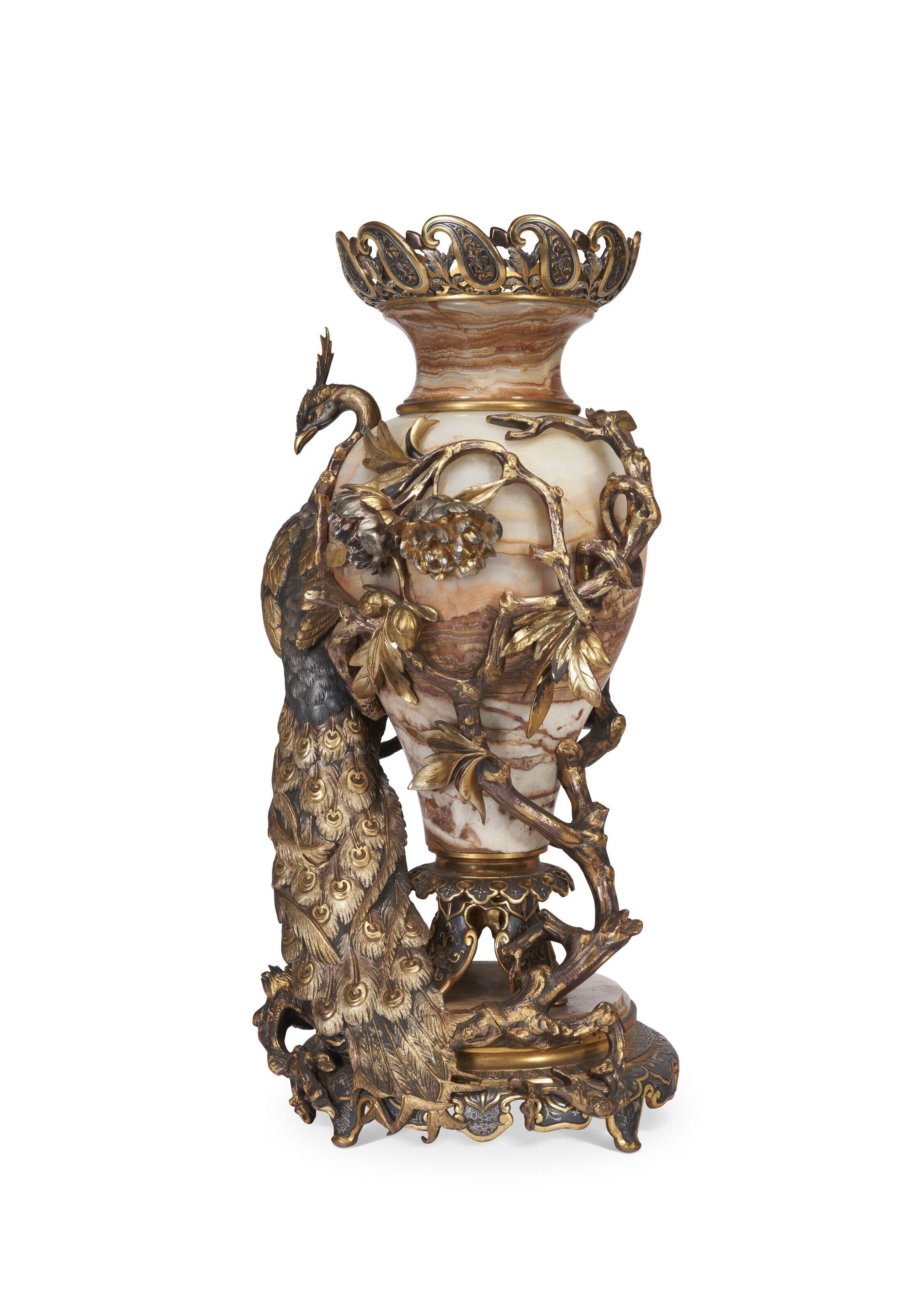 Eugène Cornu | A FRENCH POLYCHROME PATINATED-BRONZE MOUNTED ALGERIAN ...