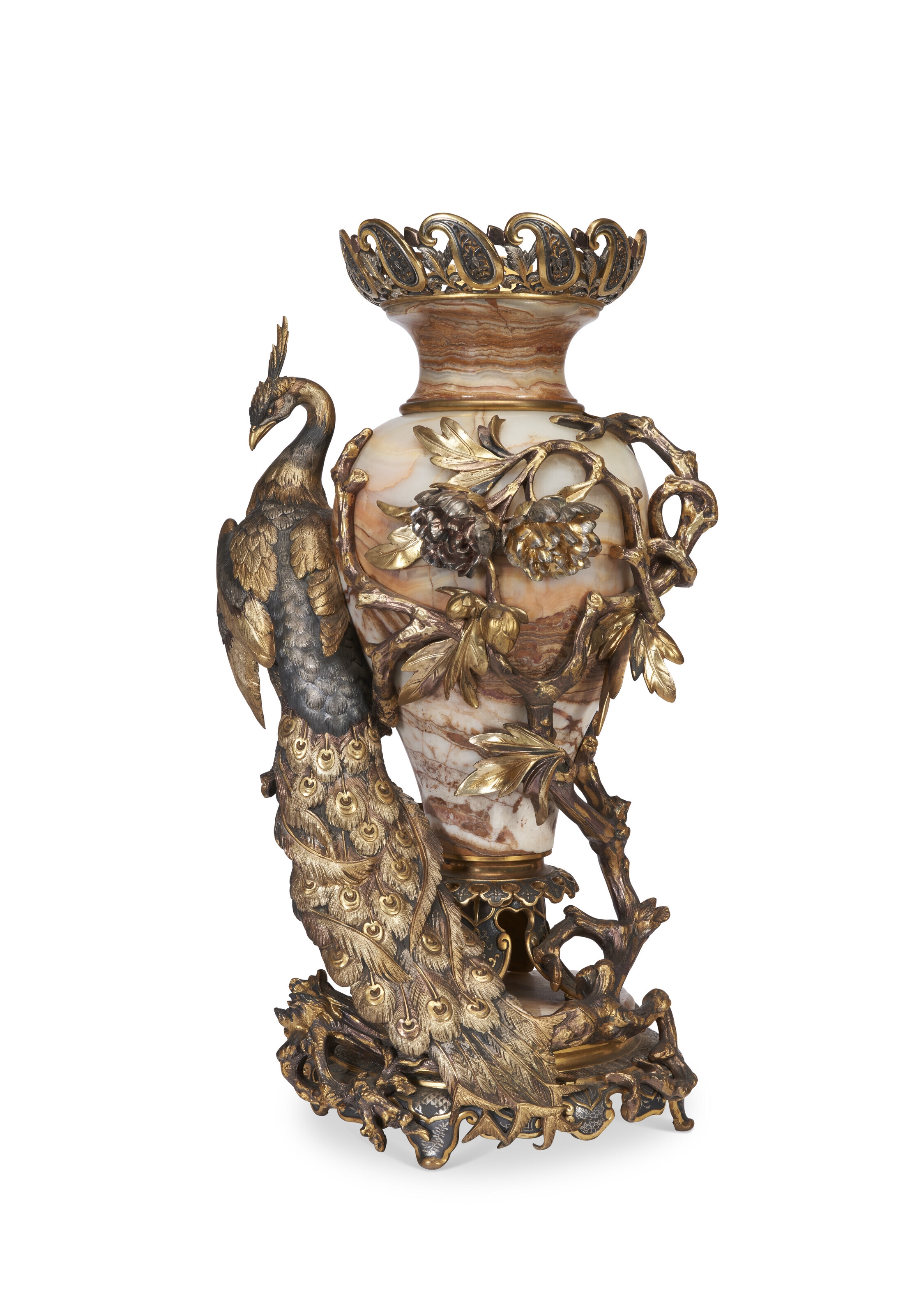Eugène Cornu | A FRENCH POLYCHROME PATINATED-BRONZE MOUNTED ALGERIAN ...