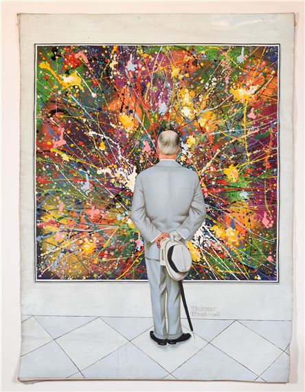 Norman Rockwell | The Connoisseur. (1961) | MutualArt
