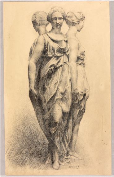 Germain Pilon | The Three Graces. (19) | MutualArt