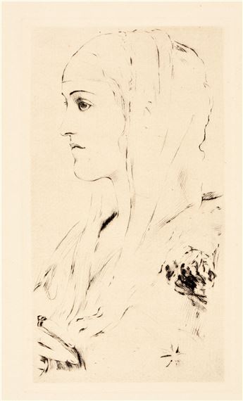 Fernand Khnopff | The Kiss - Le baiser (1918) | MutualArt