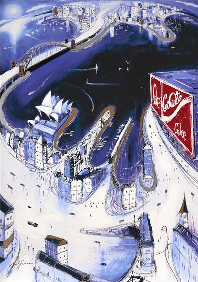 Mark Hanham | Aerial View of Sydney Harbour | MutualArt