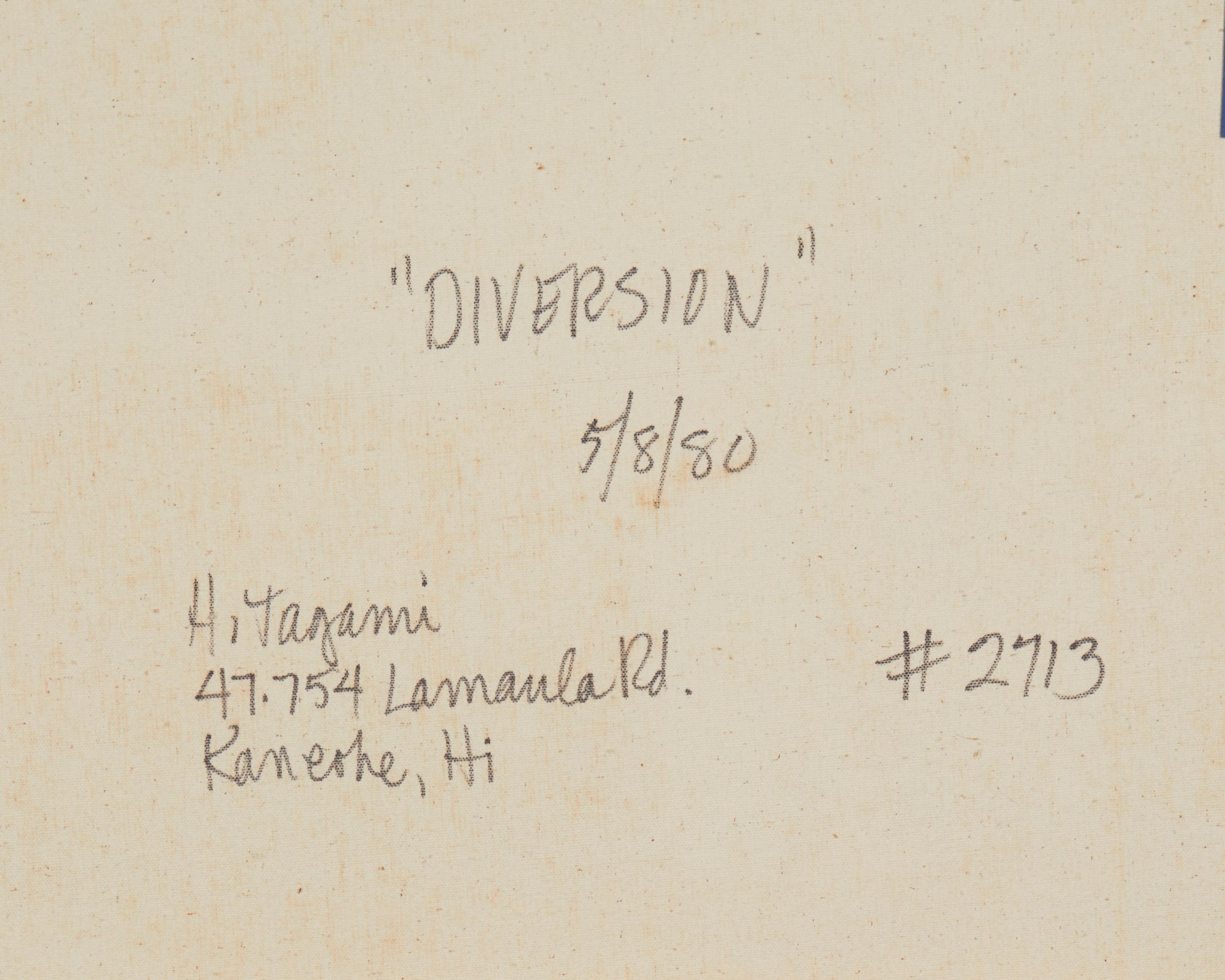 Hiroshi Tagami | Diversion (1980) | MutualArt