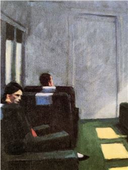 Edward Hopper | Chair Car | MutualArt